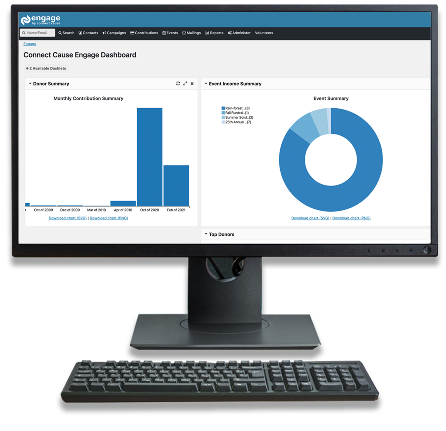 Nonprofit CRM Application - Engage by Connect Cause